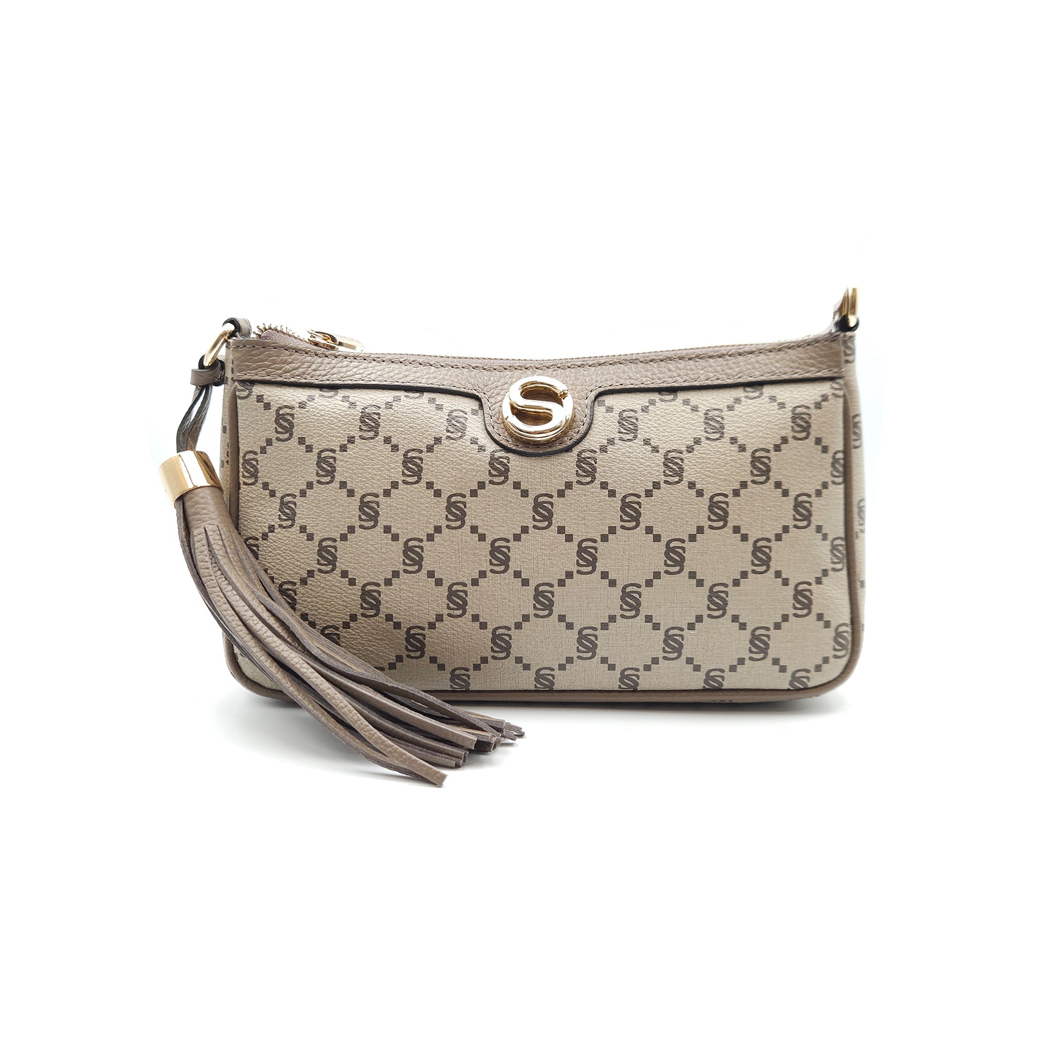 Monogram Pouch with Shoulder Strap – 2021 – iSantiBags